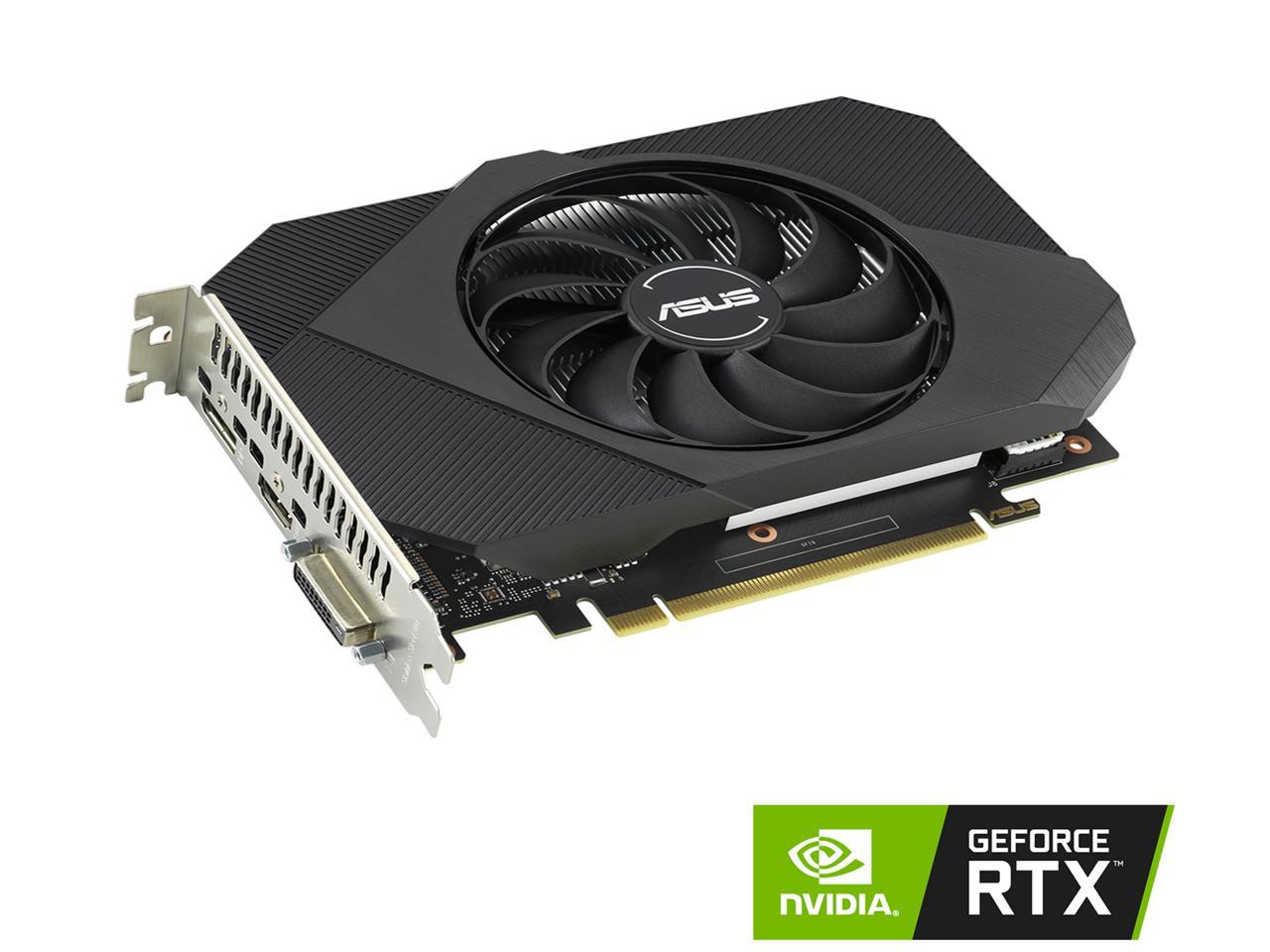 Graphic Cards: VGA ASUS GEFORCE GTX 1630 PH - 4GB GDDR6
