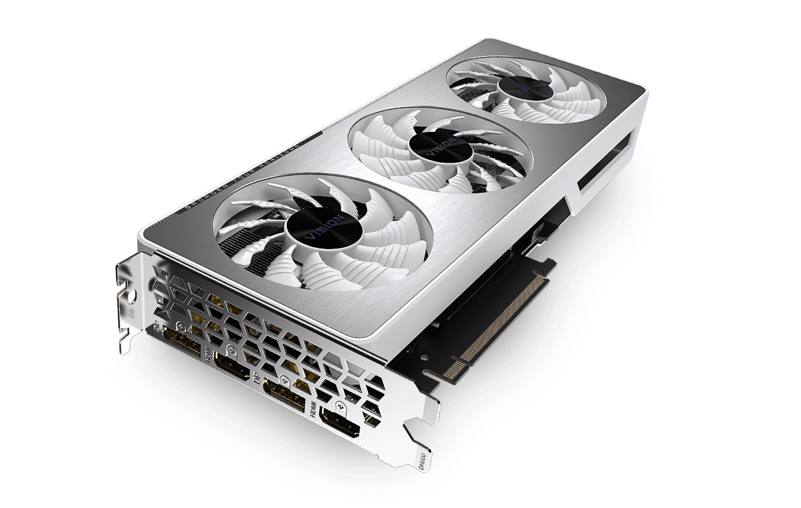Graphic Cards: VGA GIGABYTE GEFORCE RTX 3060 VISION OC - 12GB GDDR6 REV ...